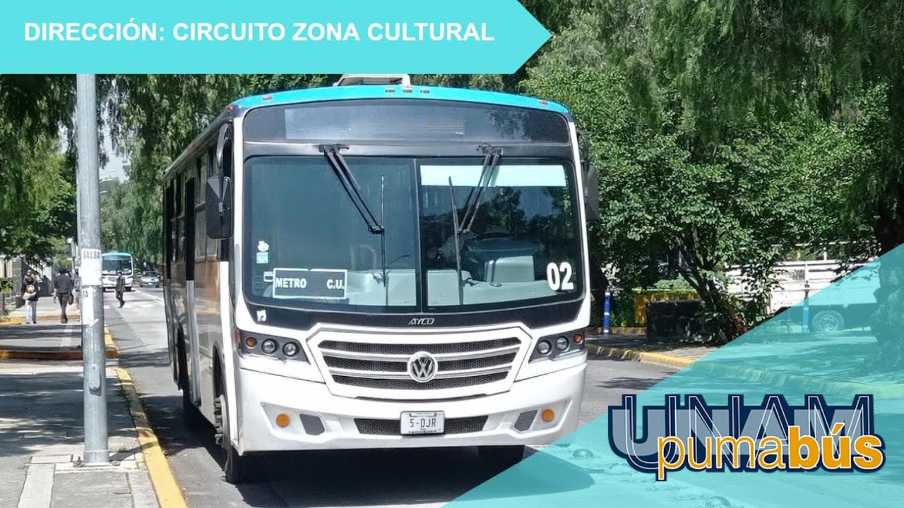 [Pumabús UNAM CDMX] Circuito Ruta 13 - Zona Cultural (Recorrido ...