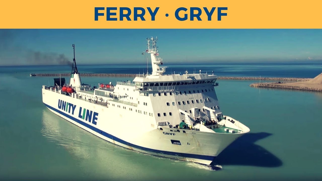 Arrival of ferry GRYF in Trelleborg (Unity Line) - YouTube
