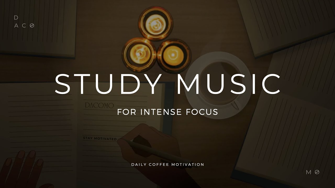 1 Hour best STUDY MUSIC for intense Focus | Meditation | Reading ...