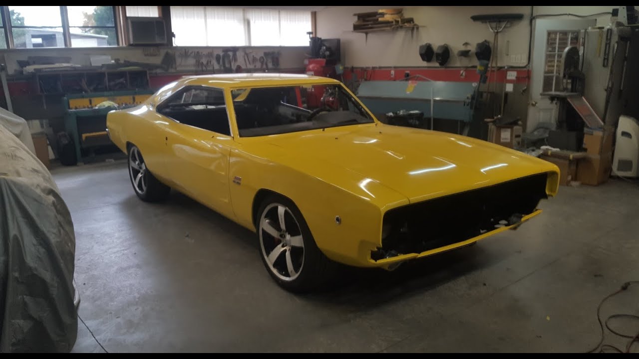 Don's 68 Charger body swap part 42 - YouTube
