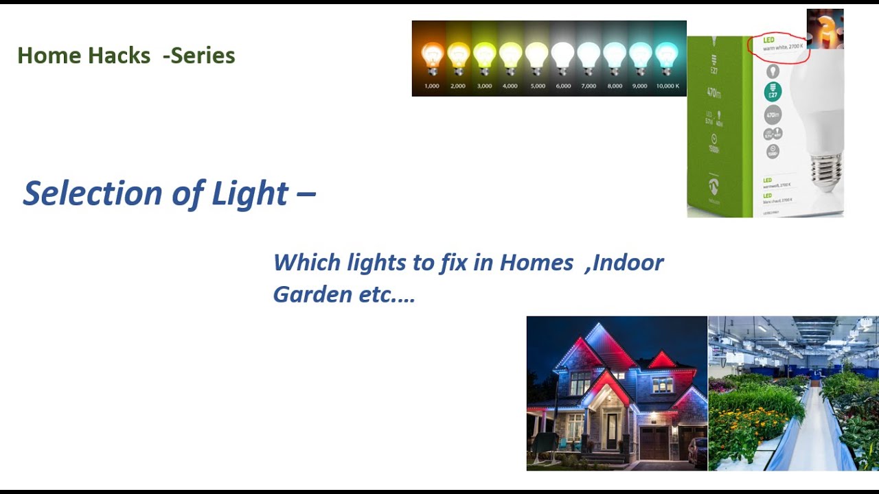 Selecting lights in Homes and Garden areas #electrial #mep # ...