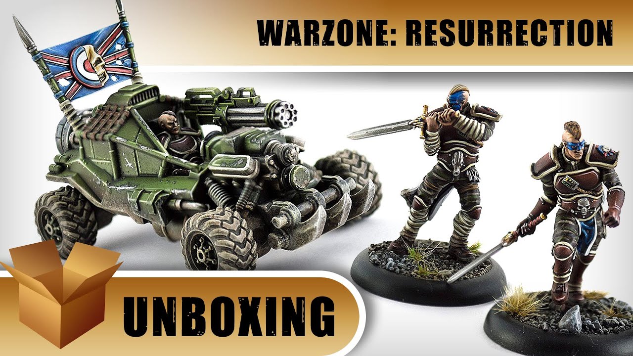 Unboxing: Warzone Resurrection - Imperial Wolfbane Starter Box - YouTube