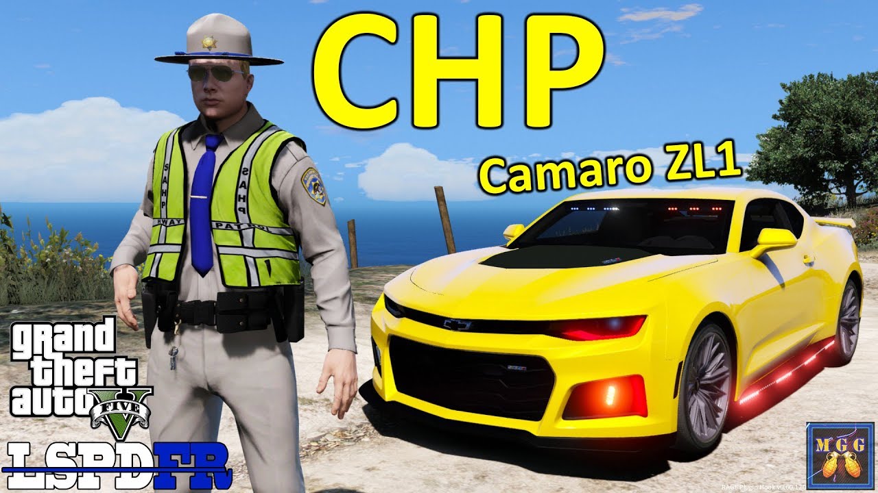 CHP State Trooper Patrol - Unmarked Camaro ZL1 | GTA 5 LSPDFR Episode ...
