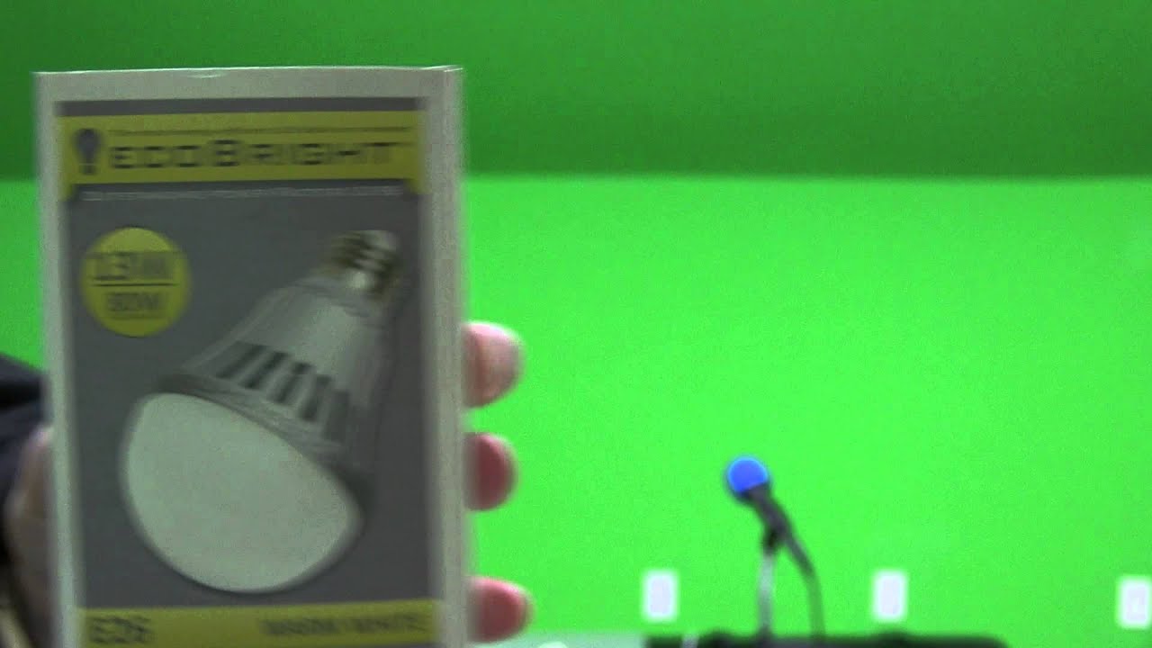 ecoBright LED Light Bulb 13W 1100 Lumen Unboxing - YouTube