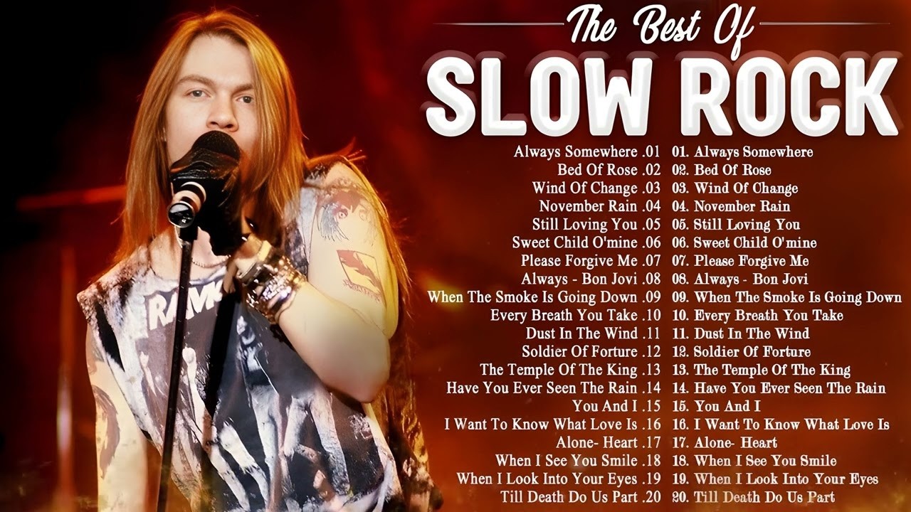 Guns N Roses, Led Zeppelin, Bon Jovi, Aerosmith, Scorpions,Air Supply ...