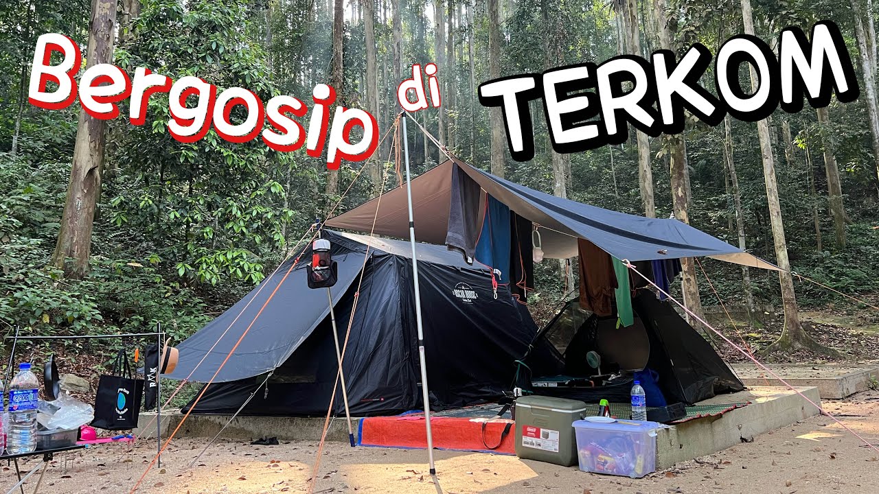 Family Camping Taman Eko Rimba Komanwel TERKOM Rawang - YouTube