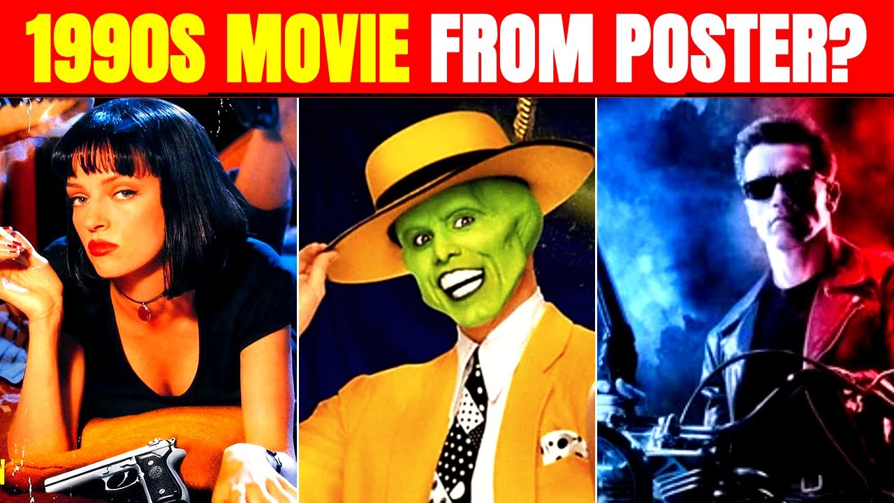 🎬 Can You Guess All 105 90s Movie Posters? 🔥 Only True Cinephiles Score ...