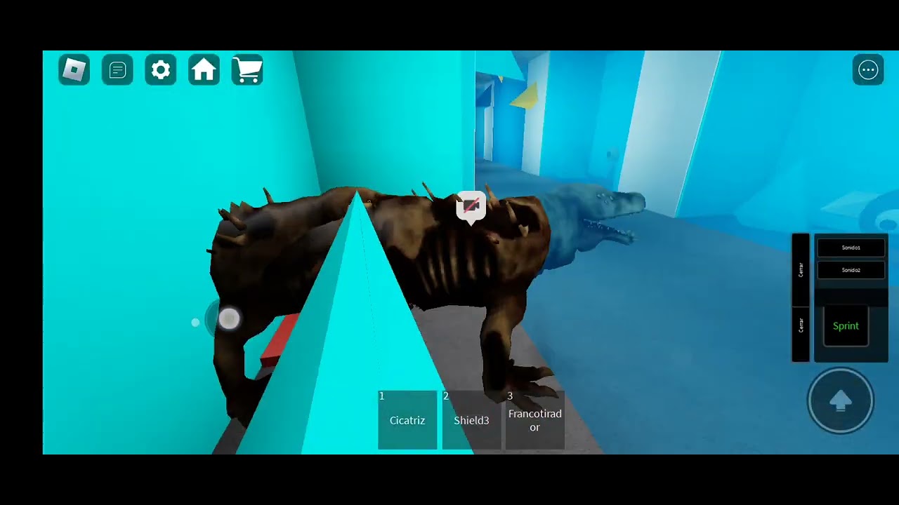 Jugando a Roblox con un traba Parte 1 - YouTube