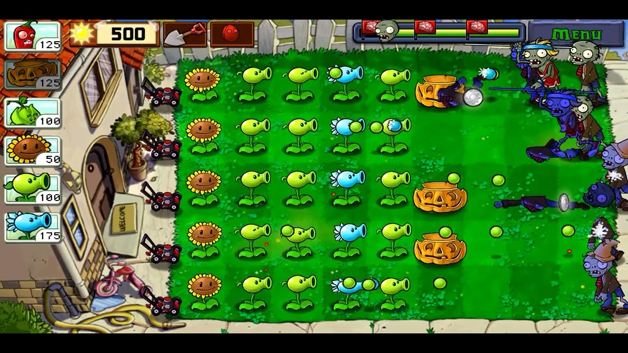 Plants Vs Zombies Level 7 Complete Strategy #short #gameplay #games # ...