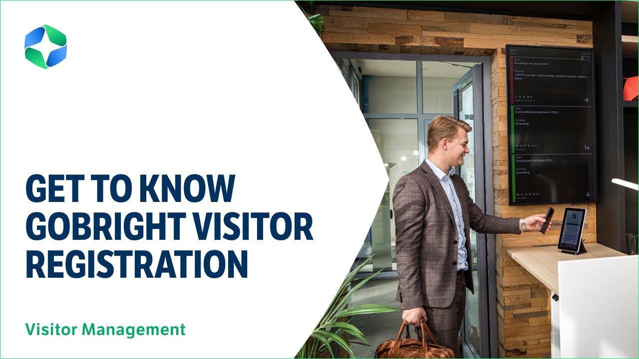 Visitor management software by GoBright - YouTube