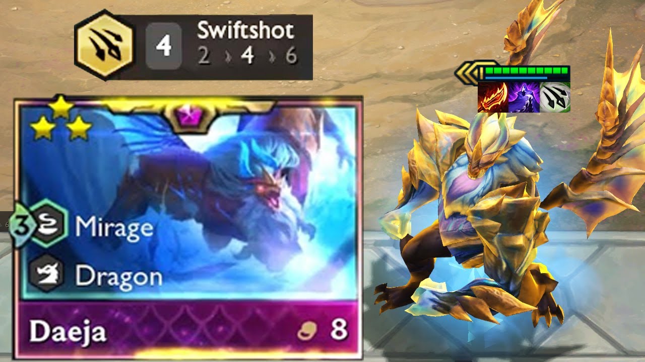 Come Back with 3 Star Daeja + 4 Swiftshot | TFT SET 7 - YouTube