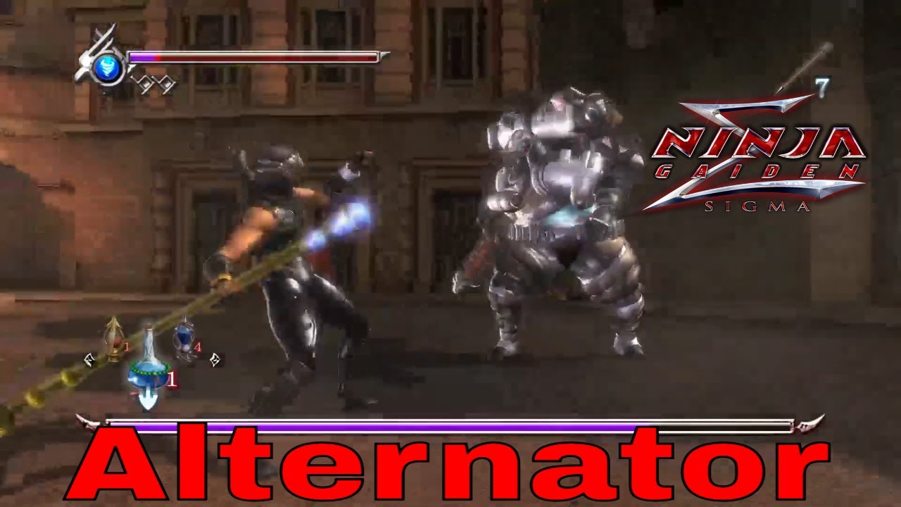 Alternator Boss Fight | Ninja Gaiden Sigma | Mech Fiend - YouTube