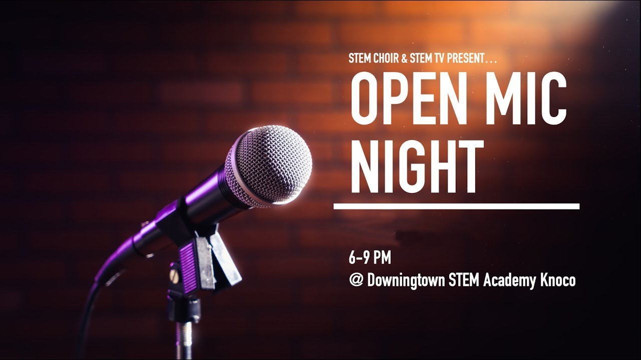 STEM TV: Open Mic Night March 17 2023 - YouTube