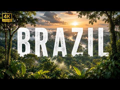 Amazon Rainforest in Brazil : The Quiet Beauty of Morning River Mists 4K