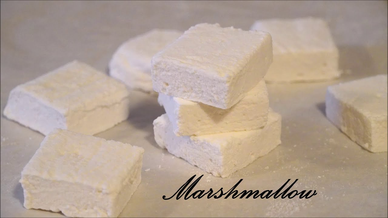 Marshmallow Recipe I Easiest Way To Make Homemade Marshmallows - YouTube