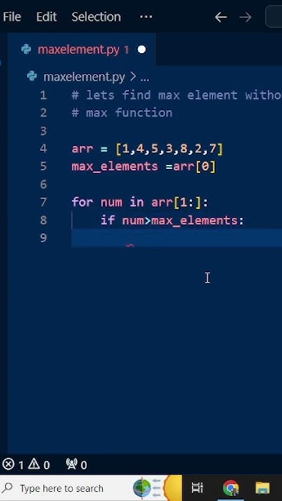 How To Find The Maximum Value In Python Without Max Quick And Easy Coding Learnpython 2476