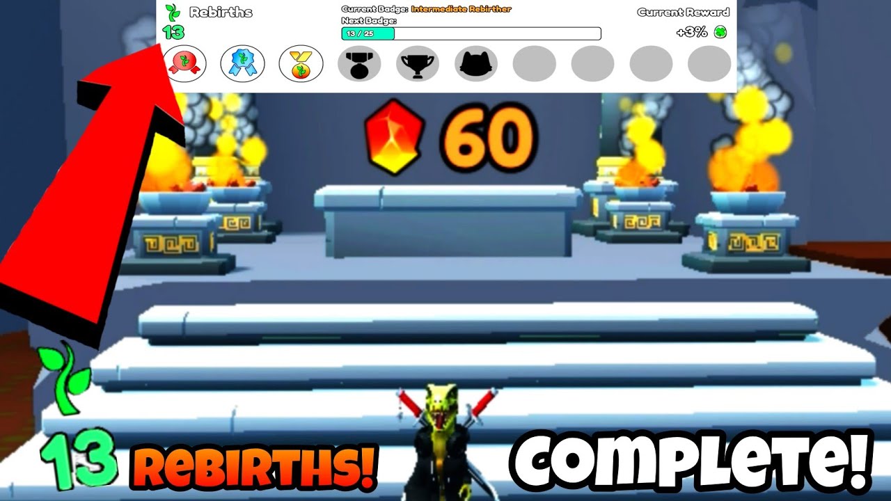 I DID MY 14TH REBIRTH 👀 (Skipped 2 Rebirths?? 😱) | Roblox Collect All ...