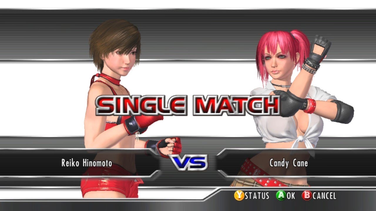 ランブルローズ XX 日ノ本零子 vs キャンディ・ケイン Rumble Rose XX Reiko Hinomoto vs Candy ...