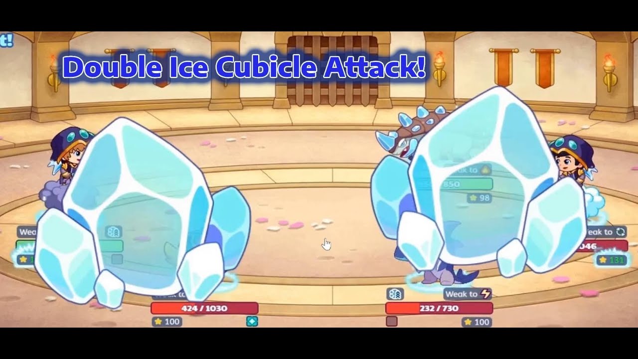 Double Ice Cubicle Attack! Who Will Win? - YouTube