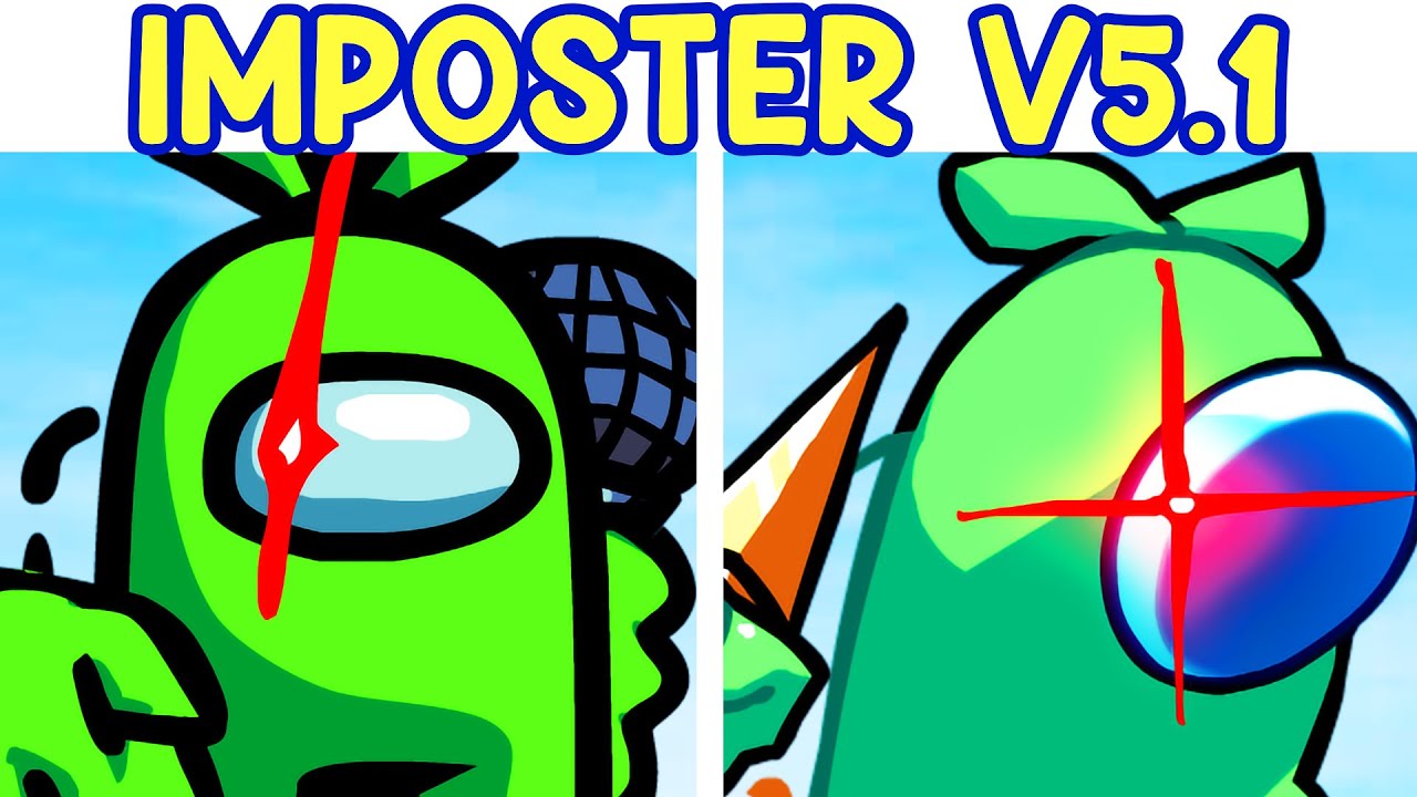 Friday Night Funkin': VS Imposter V5.1 Update (V4 anniversary) | FNF ...