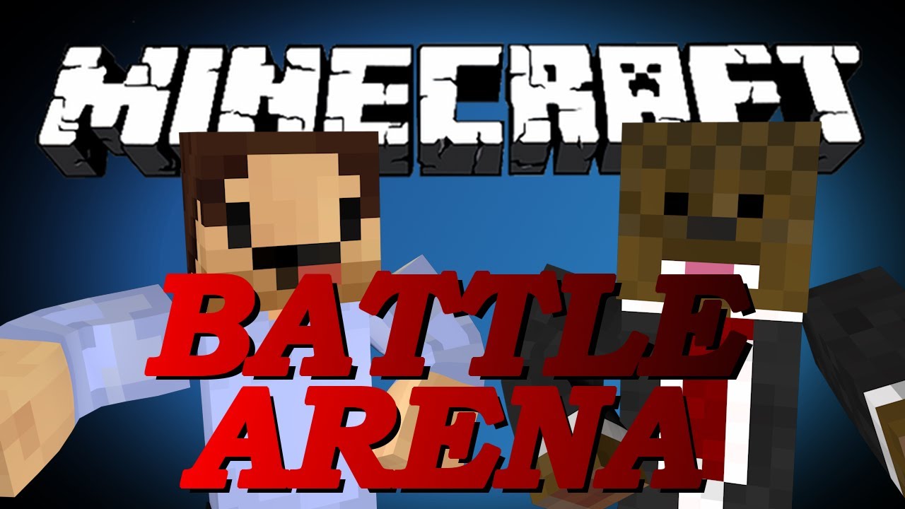 Minecraft Battle Arena PVP Minigame w/ MrWoofless (Round 2) | JeromeASF ...