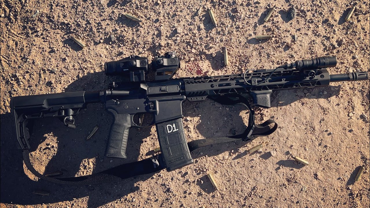 PSA 16” Upper & Monstrum Tactical Ghost combo. - YouTube