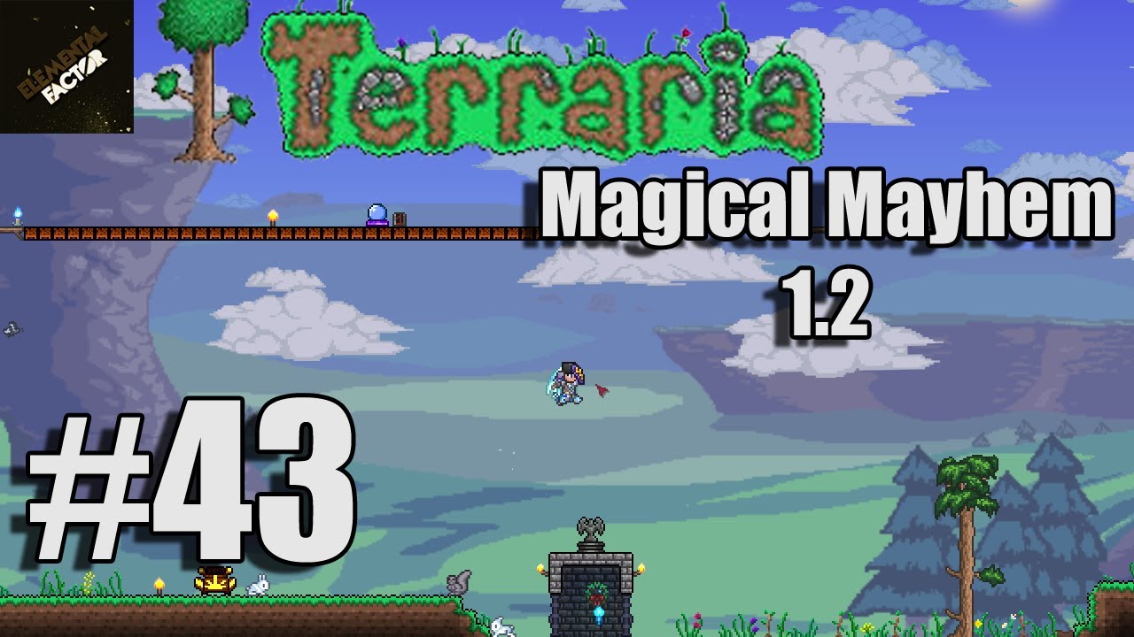 Let's Play Terraria 1.2 Magical Mayhem | #43 | Fun With Bosses - YouTube