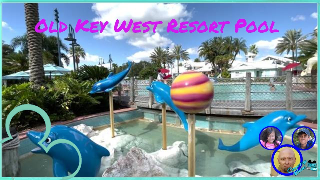 Disney's Old Key West Resort Pool Walkaround | Disney Vacation Club ...