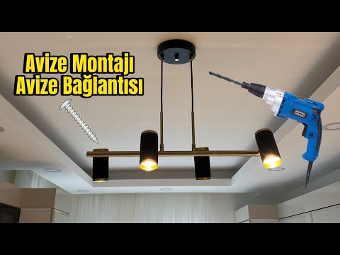 Avize Nasıl Takılır Avize Bağlantısı Nasıl Yapılır 