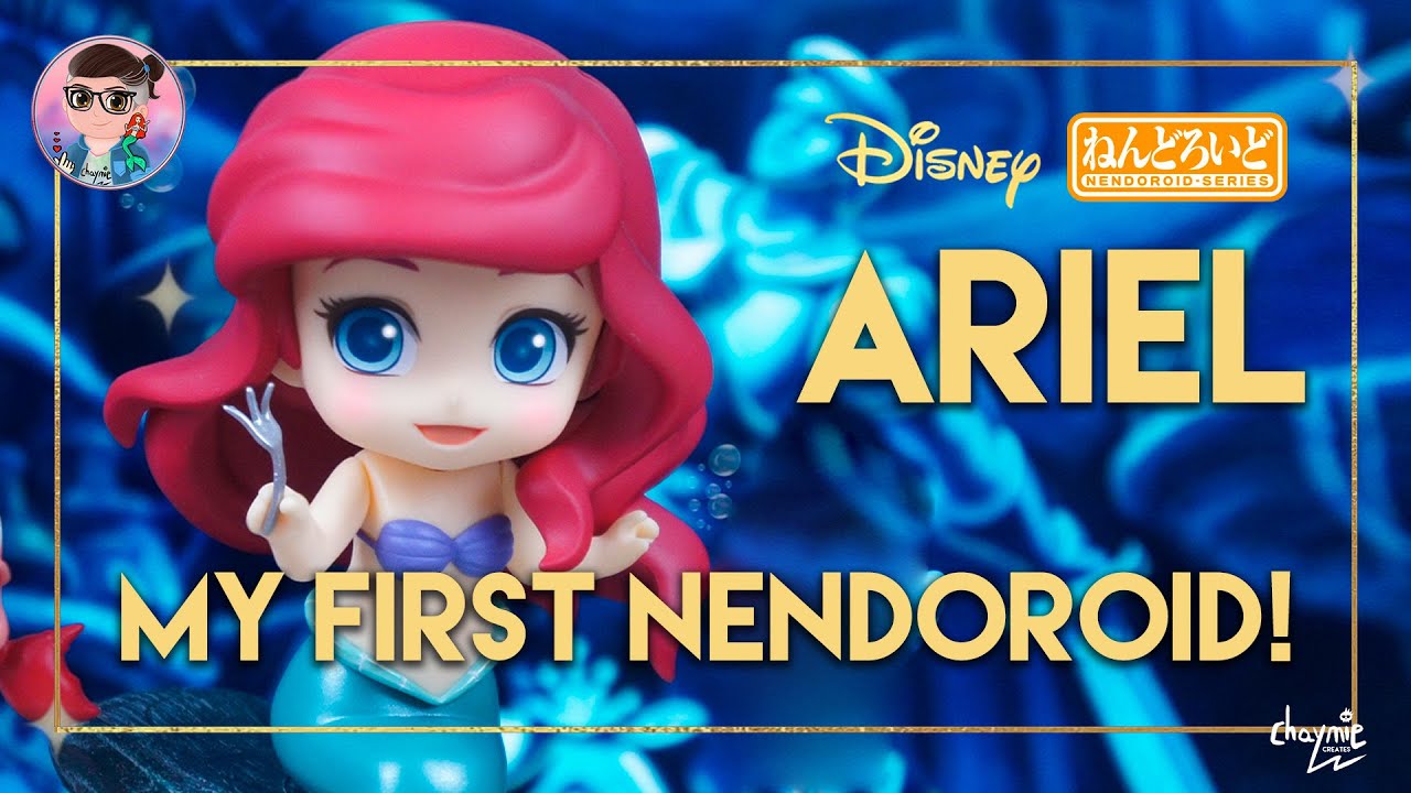 MY FIRST NENDOROID 😍 Ariel from Disney's The Little Mermaid 🧜‍♀️ ...