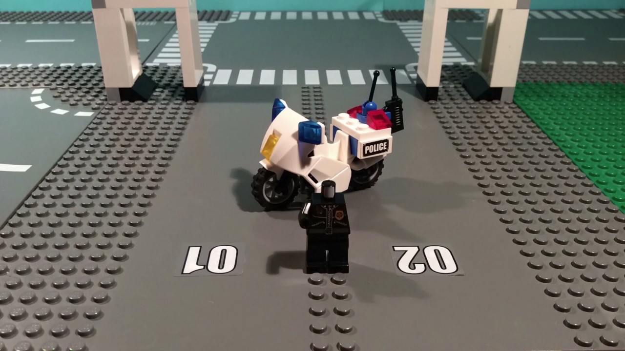 Lego Police Stop Motion - YouTube
