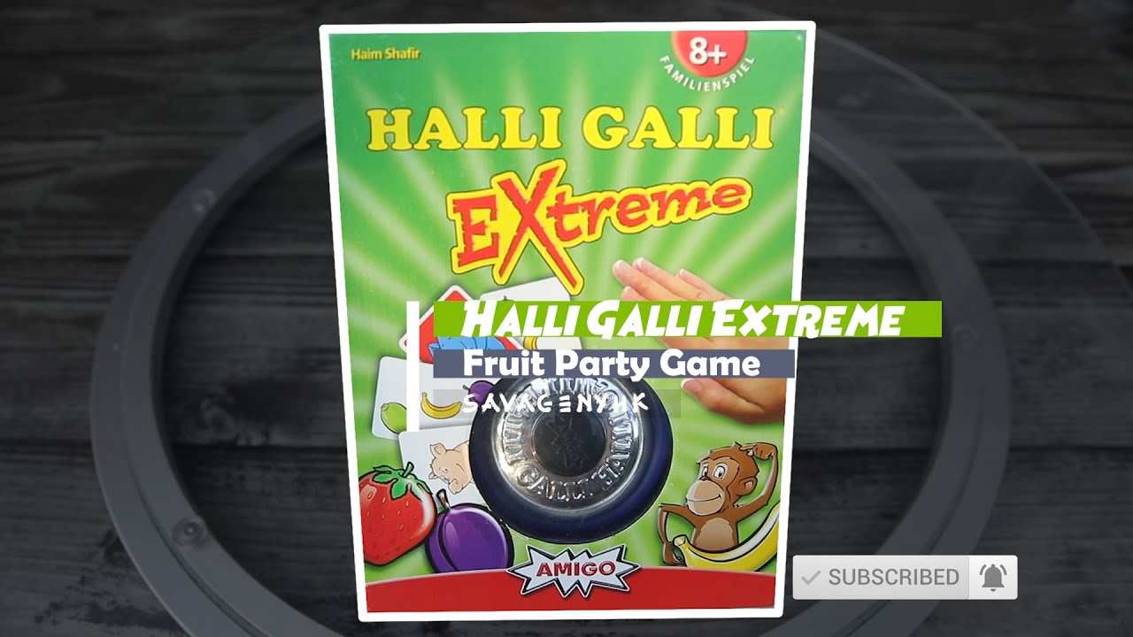 Halli Galli Extreme - How to Play || Fantastic Party & Group Game for ...