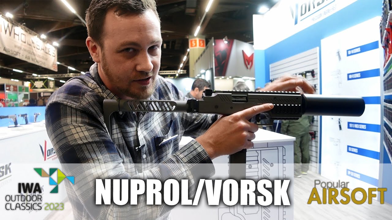 Vorsk VMP1 GBB Machine Pistol & VX-14 Requiem Edition At IWA 2023 - YouTube