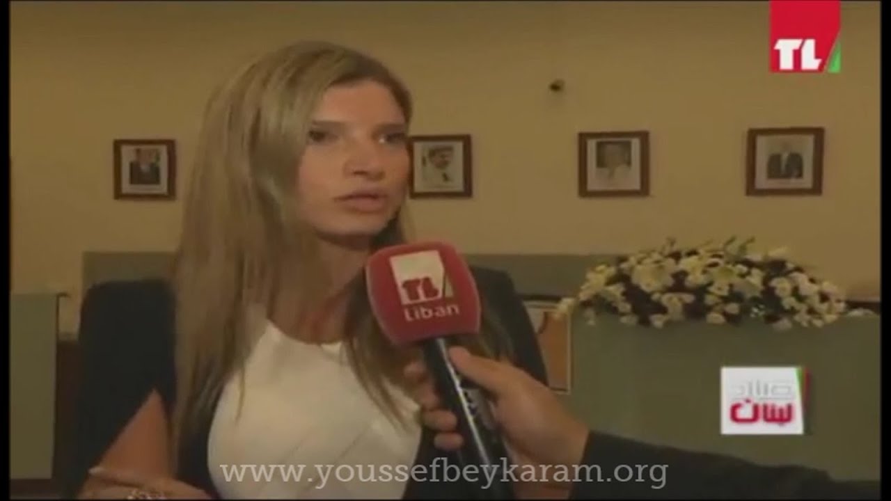 Rita Karam on Tele Liban - 9 June 2015 - YouTube