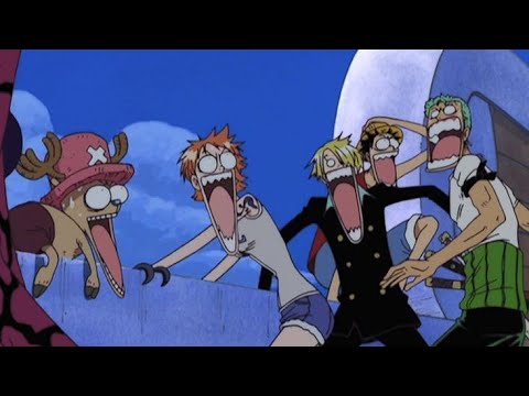 One Piece Pre time skip funny moments in English Dubbed [ Part- 2 ...