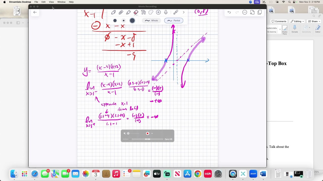 AP Pre-Calculus Graphing Rational function 2 - YouTube