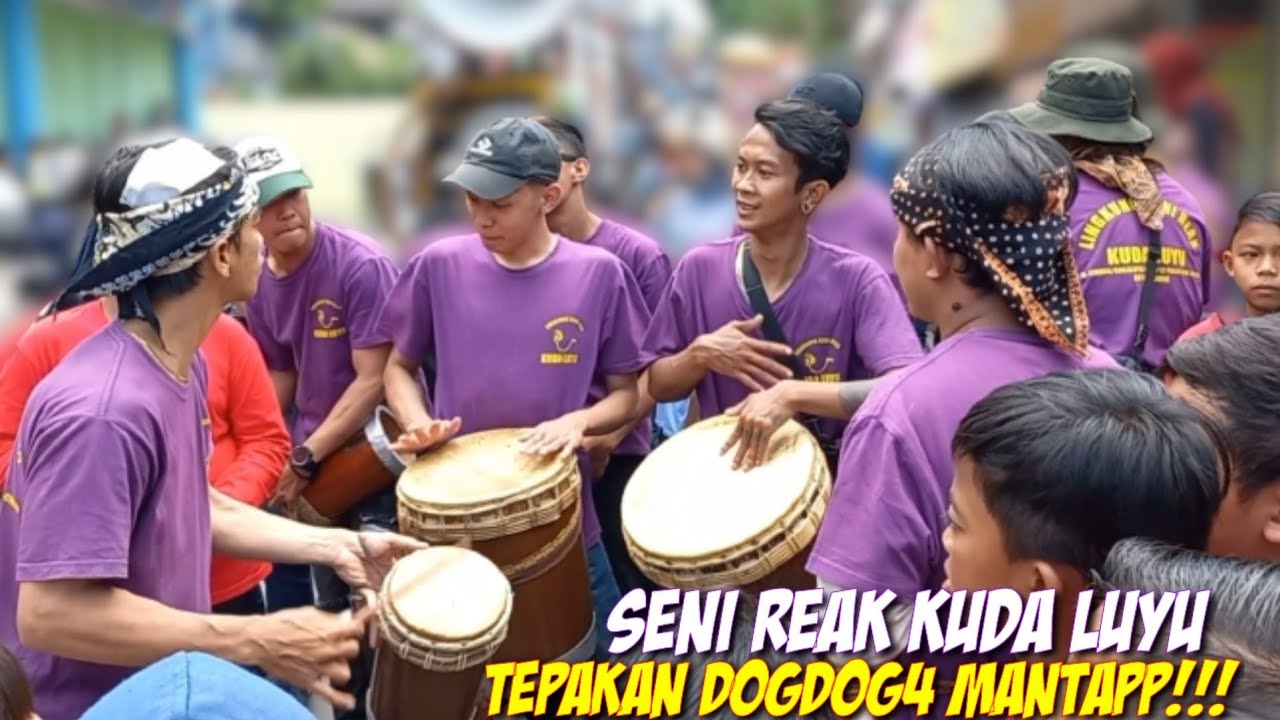 SENI REAK KUDALUYU || TEPAKAN DOGDOG4 GEUNAH || MOMENT LANGKA NIH ADA ...
