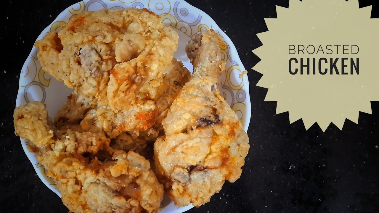 Video#41|BROASTED CHICKEN|ഇനിബ്രോസ്സ്റ്പൗഡർവേണ്ട,ഈസി ബ്രോസ്സ്റ്# ...