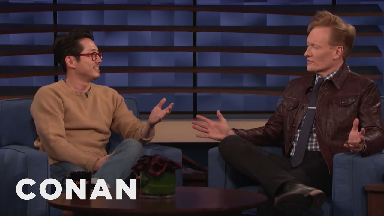 Steven Yeun Teaches Conan About Traditional Korean Punishments For ...