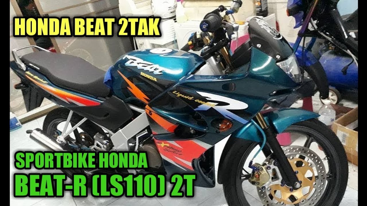 HONDA BEAT R LS110 SPORTBIKE 2TAK - YouTube