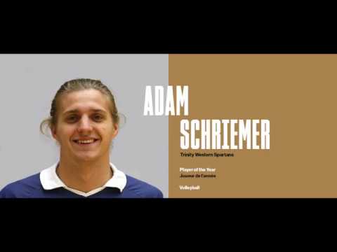 Adam Schriemer - Player of the Year, Volleyball // Joueur de l'année ...