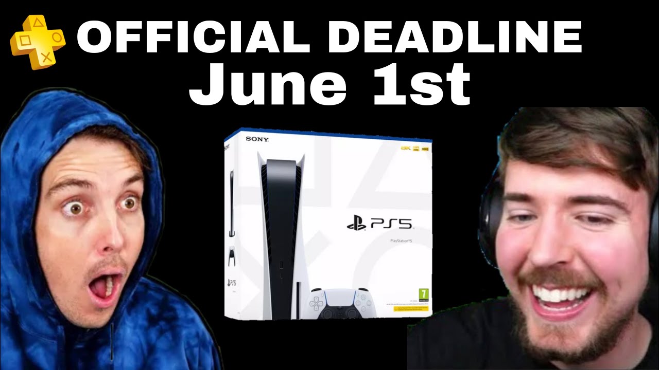 PS5 Giveaway Official DEADLINE - YouTube