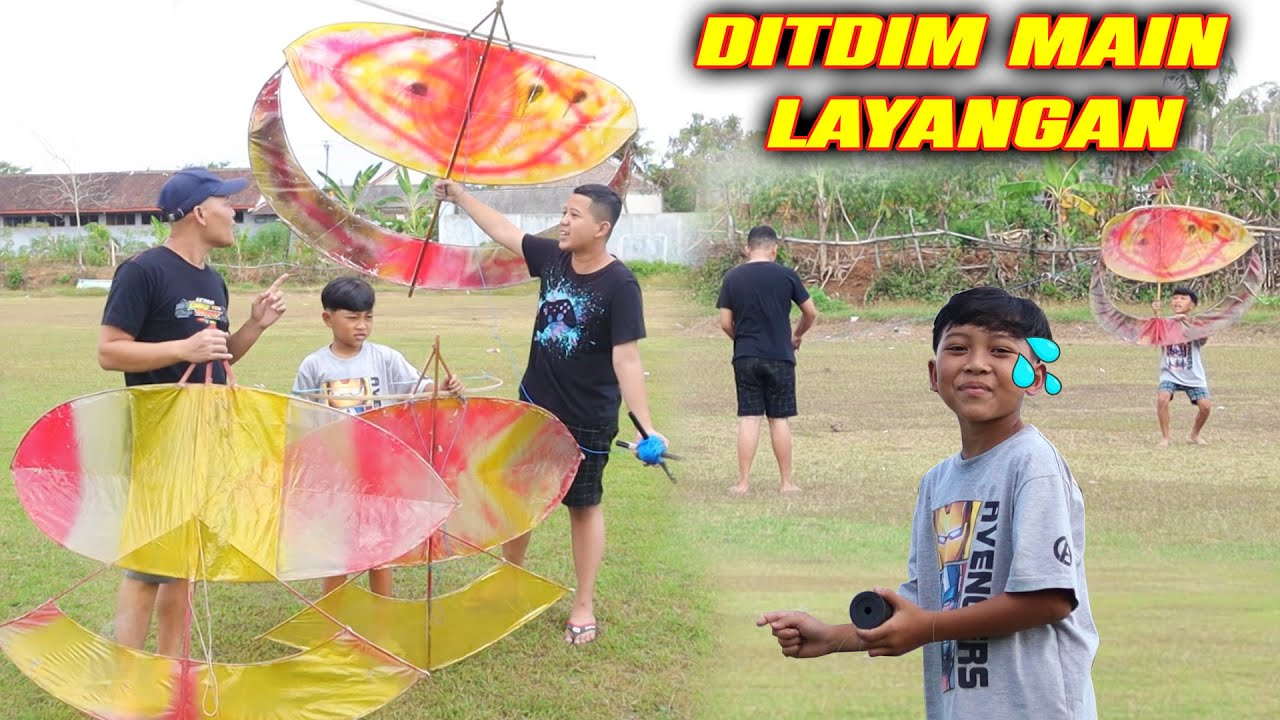 SERU BANGET!! DITDIM NERBANGIN LAYANGAN SAMPAI GINI!? - YouTube