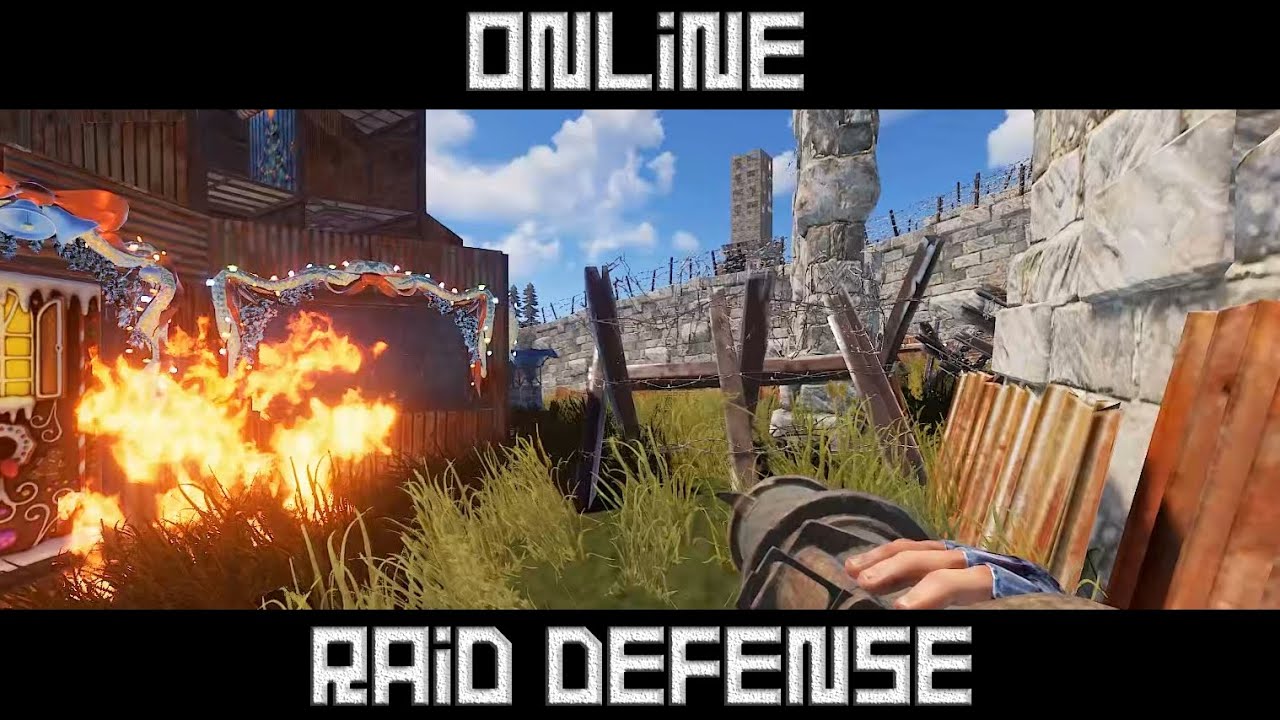 RUST - Online Raid Defense Against OLM - The Final Assault (6vs3) - YouTube