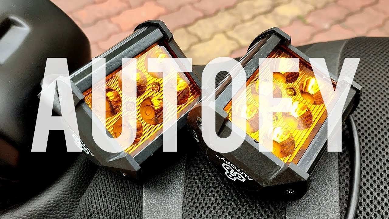 Autofy Yellow 🔥 | 6 LED Fog Lights | The Most Powerful | Fog Lights ...