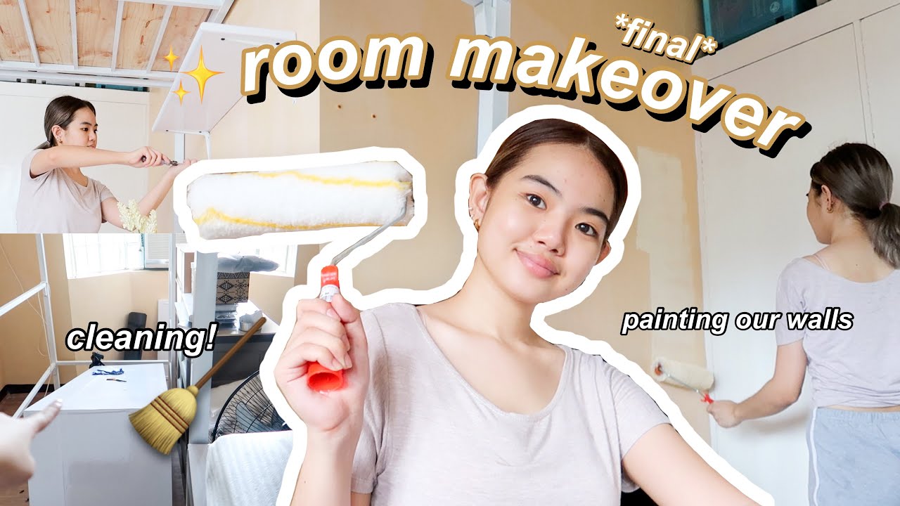 *final* ROOM MAKEOVER: painted our walls, disarranged the furniture ...