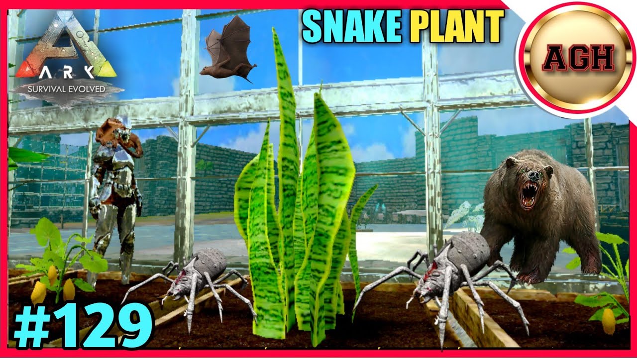 MAKING SNAKE 🐍 PLANT 🌱|| ARK: SURVIVAL EVOLVED GAMEPLAY #129 - YouTube