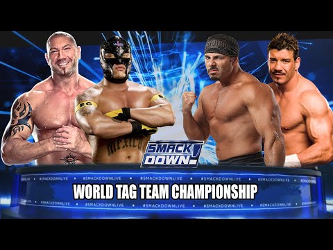 WWE : Batista & Rey Mysterio vs Chave & Eddie Guerrero | Hindi Gameplay | WWE 2K19