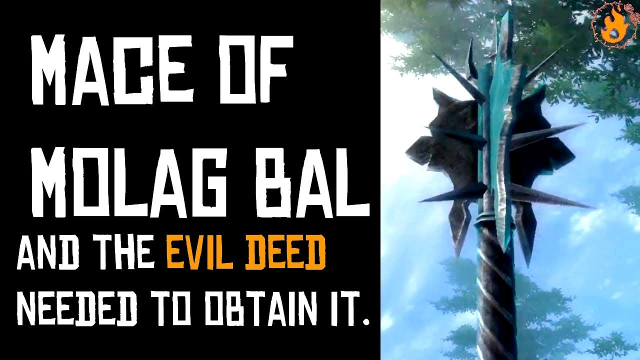How to Get: Mace of Molag Bal - Molag Bal's Daedric Quest Walkthrough ...