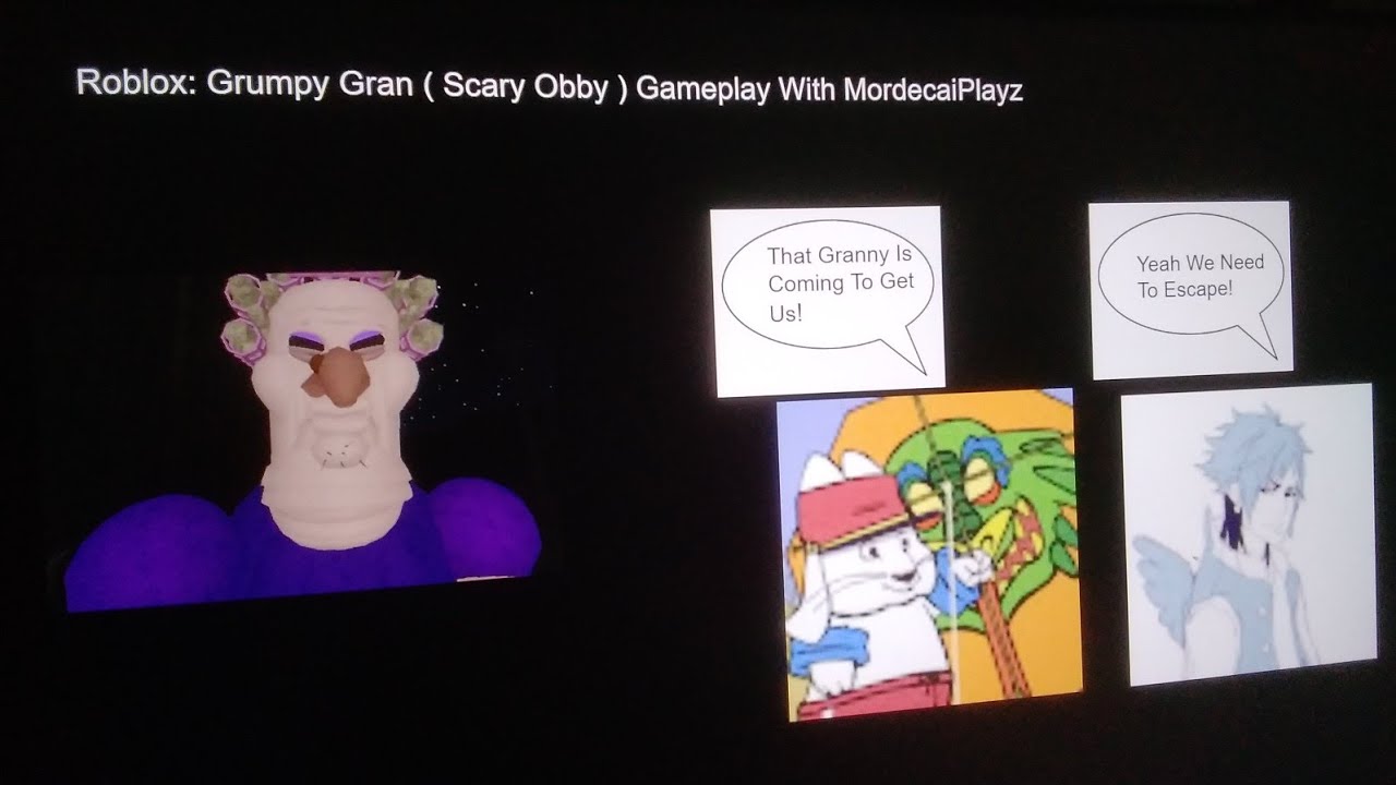 Roblox: Grumpy Gran ( Scary Obby ) Gameplay With MordecaiPlayz - YouTube